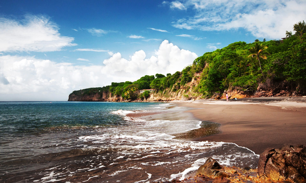 PreColumbian petroglyphs on Montserrat