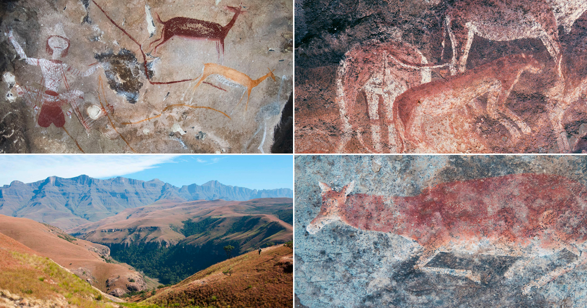 A painted treasure: San hunter-gatherer visual engagement with Didima ...