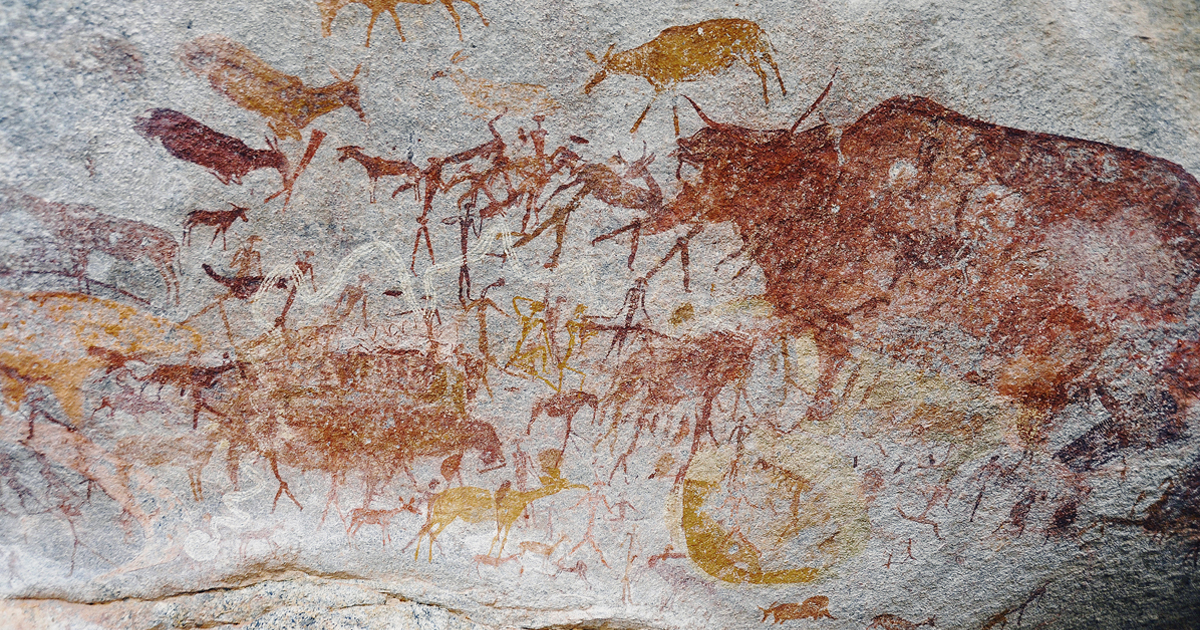 The Rock Art of Markwe Cave, Zimbabwe
