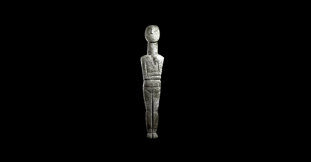 The Cycladic Sculptures - Canonical Figure