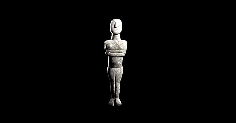 The Cycladic Sculptures - Canonical Figure