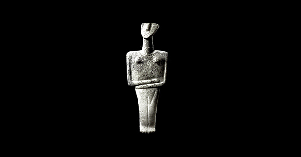 The Cycladic Sculptures - Figure of the Chalandriani Variety