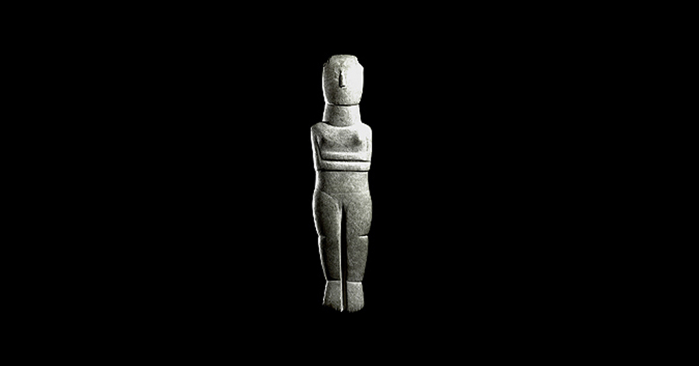 The Cycladic Sculptures - Canonical Figure