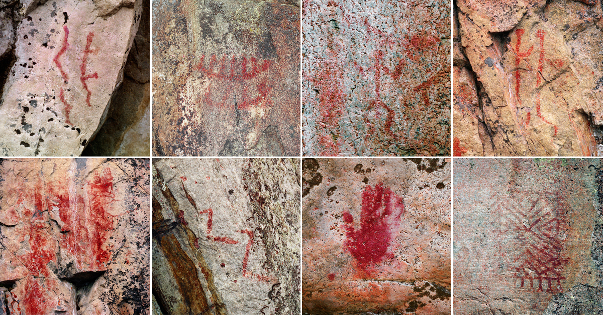 Rock Art Paintings in Finland