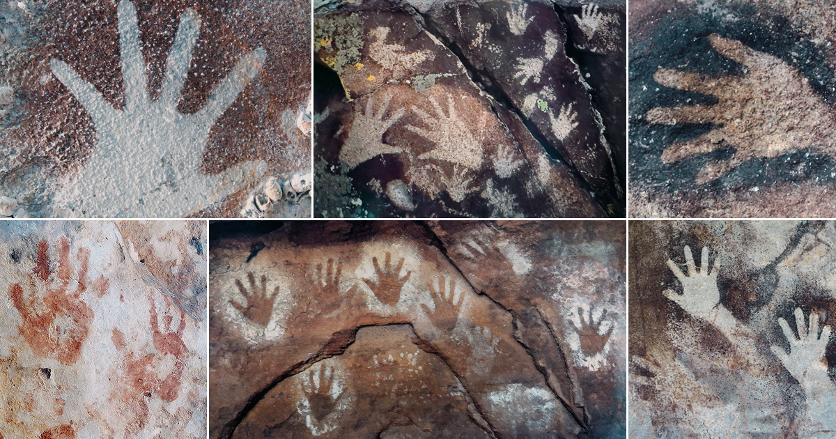 Hand Paintings & Engravings in Rock Art
