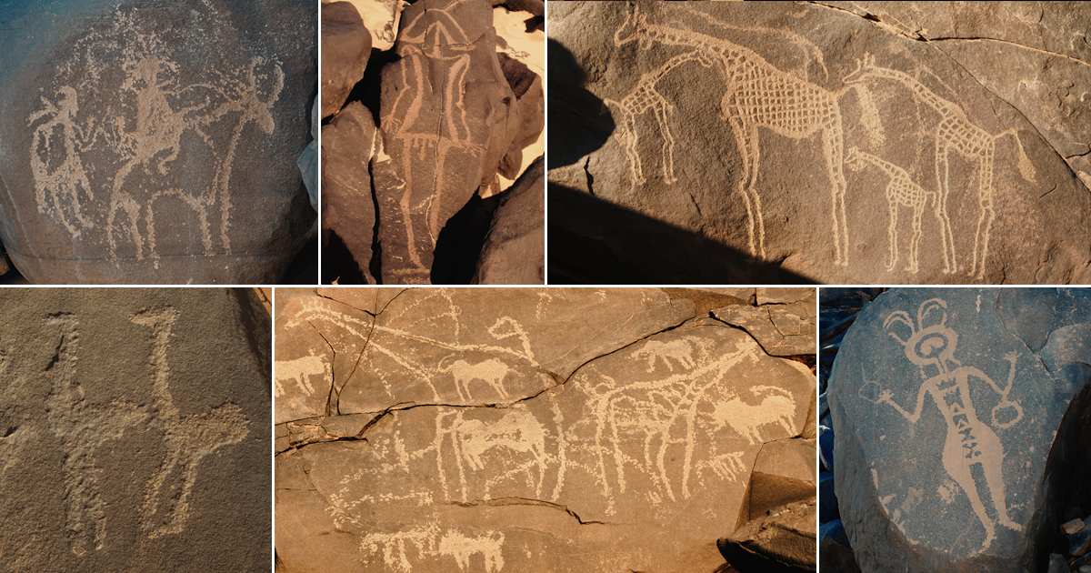 The Rock Art of Niger, Africa - Petroglyph Engravings in the Aïr Mountains